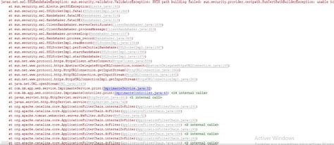 Java Unable To Find Valid Certification Path To Requested Target
