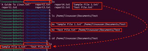 How To Deal With A Filename With Spaces In Linuxubuntu Linux Genie