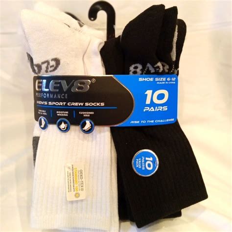 Elev 8 Underwear And Socks Elev 8 Mens Pack Socks Poshmark