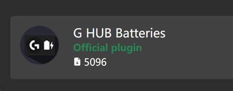 Regarding The Enabling Of The Logitech Mouse Battery Level Display