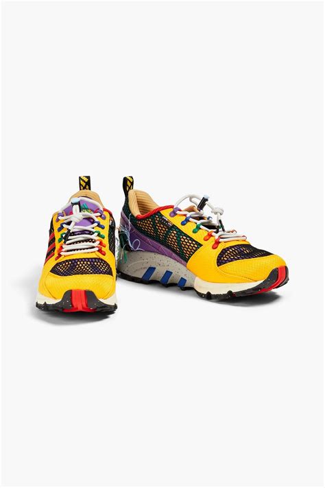 Adidas X Sean Wotherspoon 션 우더스푼 이큅먼트 서포트 9 인조 가죽 And 메쉬 스니커즈 최대 70
