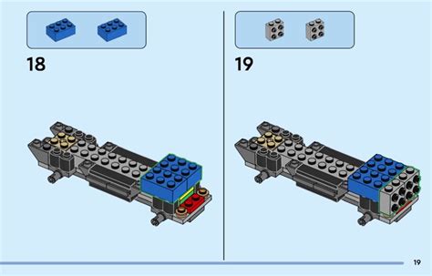 Lego Instructions For Set 60412 4x4 Fire Truck With Rescue Boat City