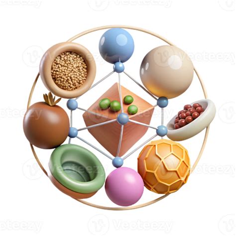 Extraordinary Contemporary Food Web Ecosystem Diagram Isolated For