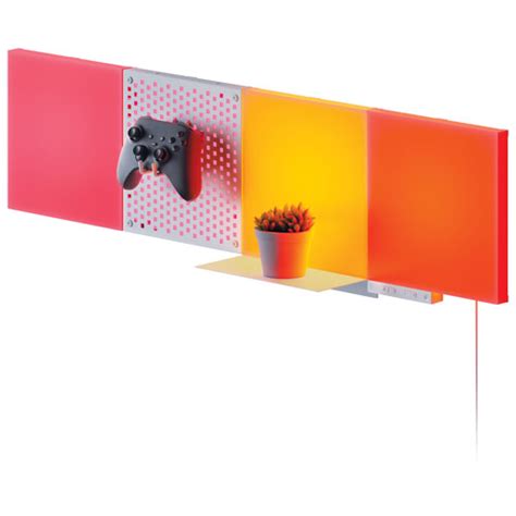Nanoleaf Blocks Square Light Panels Smarter Kit 4 Panels Best Buy