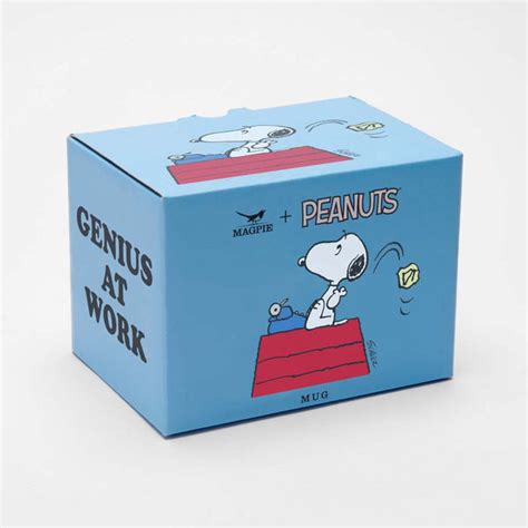 Peanuts Genius At Work Mug Tsptr