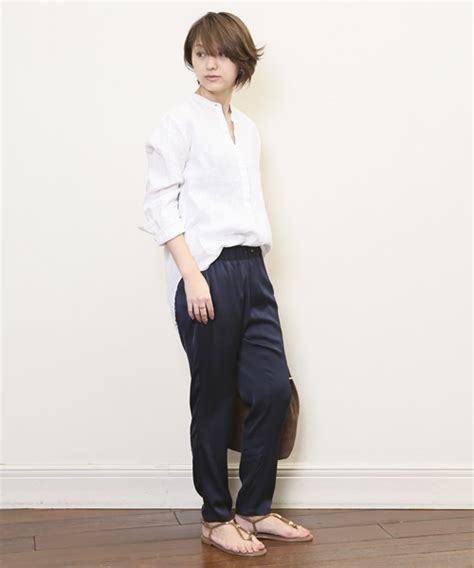 Deuxieme Classe（ドゥーズィエムクラス）の「シルクサテンドロストパンツ （その他パンツ）」 Wear