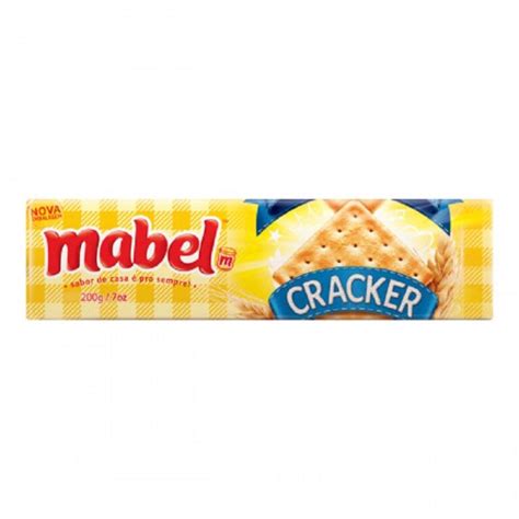 Biscoito Cream Cracker Mabel 200g Super Marajá