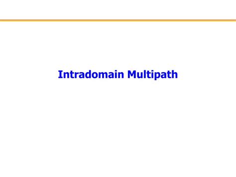 Ppt Multipath Routing Powerpoint Presentation Free Download Id748536