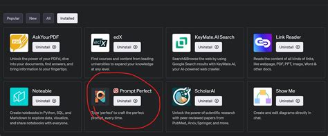 Error Uninstalling Prompt Perfect Plugins Actions Builders