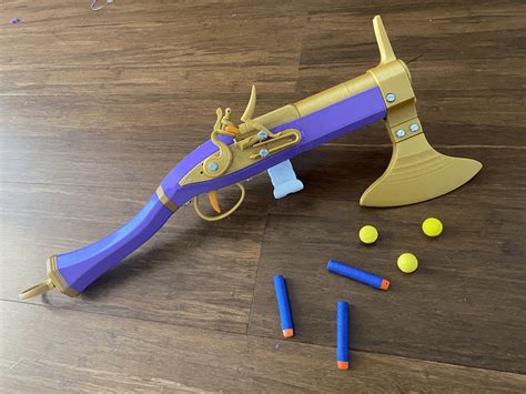 Printed Nerf Musket But With More Axe R3dprinting