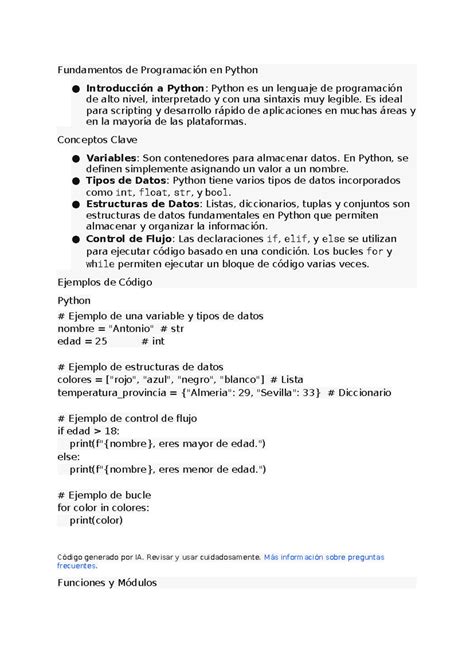 Fundamentos De Programación En Python Fundamentos De Programación En Python Introducción A