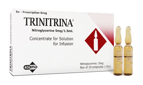 Nitroglycerin Trong điều Trị Bệnh Tim Mạch Bepharco