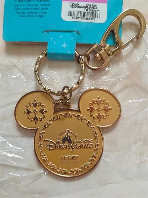 Disneyland Hk Mickey Keychain Hobbies And Toys Collectibles