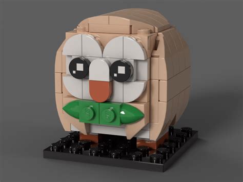 Instructions For The Rowlet I Posted Earlier R Lego