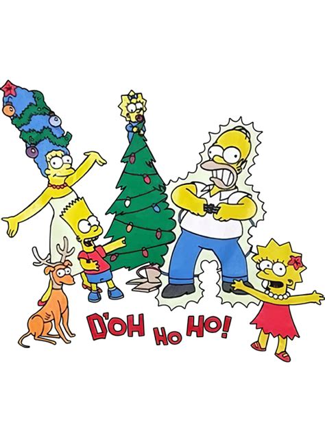 The Simpsons Christmas Wallpaper