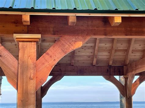 Timber Frame Pavilion Kit For Sale Outdoor Timber Structure