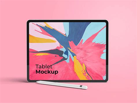 Free Stylish Ipad Mockup Psd