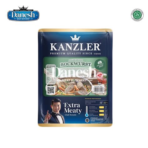 Jual Sosis Kanzler Bockwurst Frozen Food Makanan Beku Sosis Sapi Halal