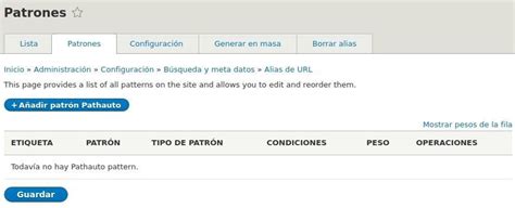 Módulo Pathauto para Drupal El Padawan