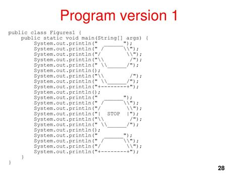 Ppt Topic 3 Static Methods And Structured Programming Powerpoint