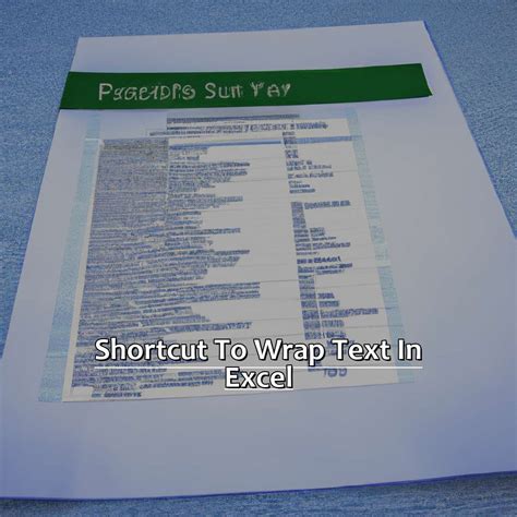The Best Shortcut To Wrap Text In Excel Anders Fogh