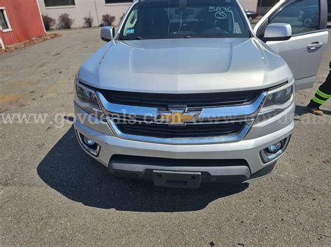 2015 Chevrolet Colorado Lt Crew Cab 4wd Short Box Govdeals