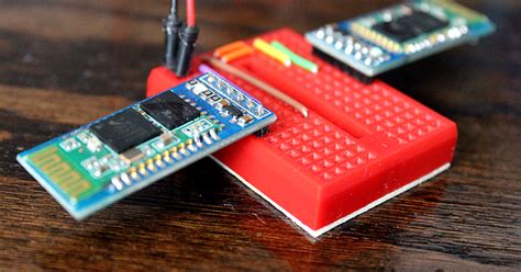 Two Arduinos Talking Via Bluetooth Networking Protocols And Devices