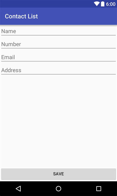 Android Sqlite Database Tutorial Create Insert Update Delete