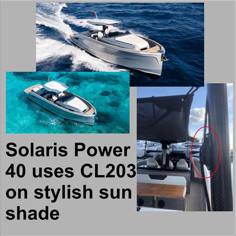 Solaris Power 40 Uses Cl203 On Stylish Sun Shade