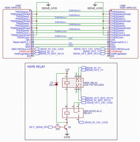 Transistors Circuit Design For Hdmi Shut Off Electrical Engineering