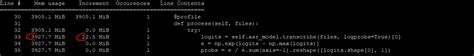 memory allocation when transcribing · issue 2765 · nvidia nemo · github