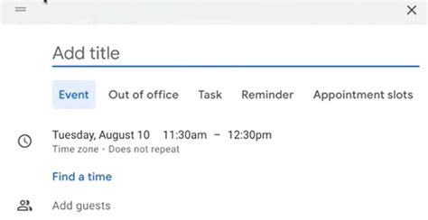 Set Google Calendar Out Of Office Karla Marline