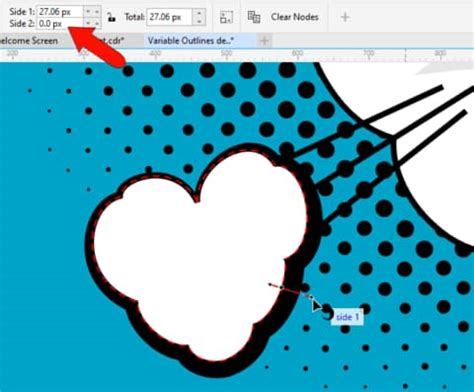 How To Create Variable Width Outlines Corel Discovery Center