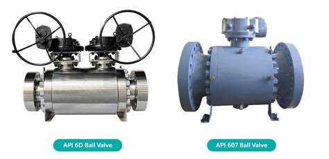 What Is The Difference Between Api607 And Api6d Ball Valve