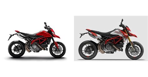 Comparaison Des Motos Ducati Hypermotard 950 2021 Vs Ducati