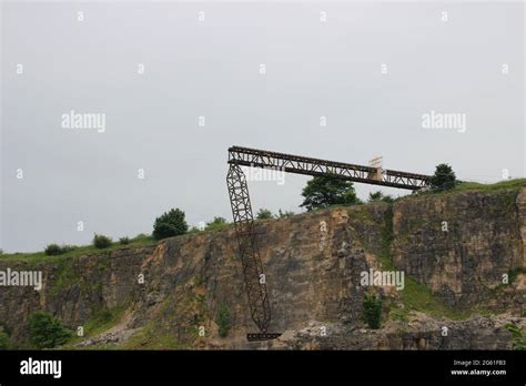 Section Of Railway Track Built For Film Sequence Stunt In Mission