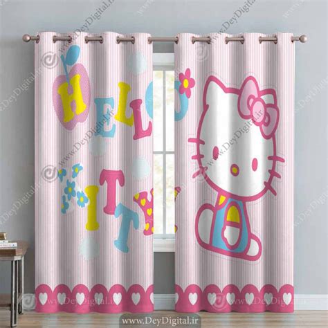 خرید و قیمت پرده پانچ تک شاخ با شاخه گل و برگ رنگی و زمینه ساده سورمه ای و صورتی Pk 5150 چاپ