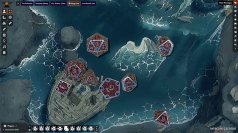 Dungeon Delve Vampiric Corruption Digital Dice Set Norse Foundry