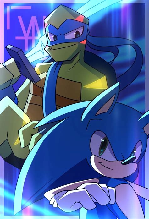 Sonic And Leo Crossover By Yaranalin On Deviantart