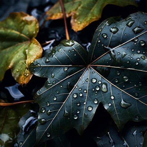 Premium Photo Leaf Background