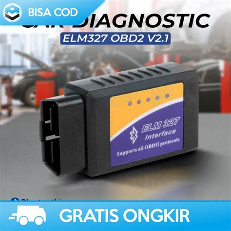 Jual ALAT SCANNER KERUSAKAN MOBIL TEST TOOL DIAGNOSTIC ELM327 OBD2