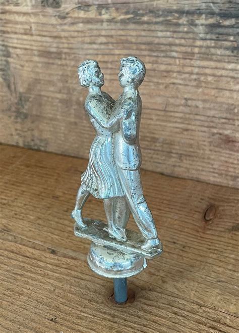Vintage Dance Contest Trophy Topper Ballroom Dancing Trophy Top