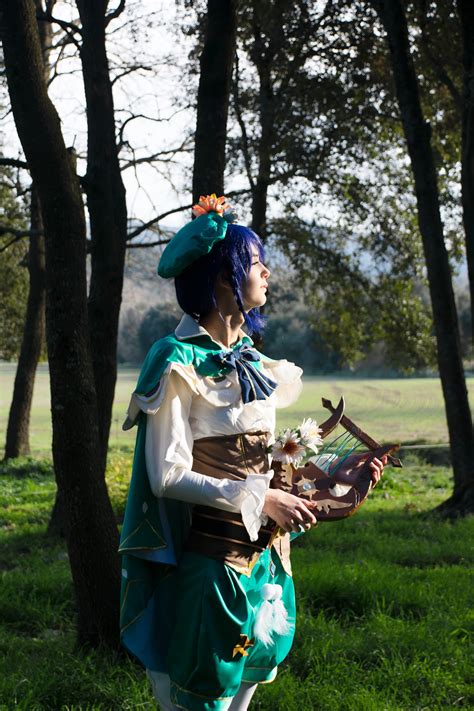 My Ventis Cosplay Tutorial Diy From Genshin Impact Finished Pictures