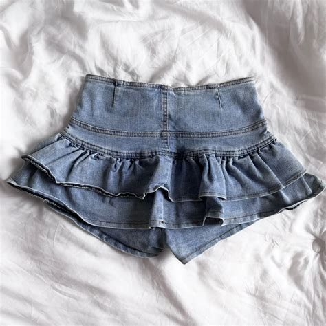 프릴 데님 쇼츠 빈티지 갸루 리즈리사 트랄라라 시크릿허니 디마럽 Stc 후루츠패밀리