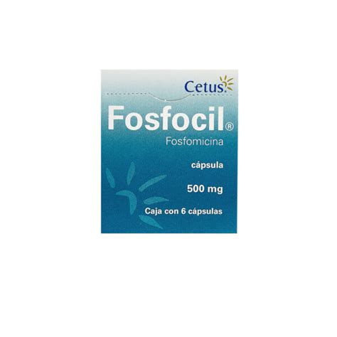 Fosfocil 500mg C 6 Caps Cetus Flosamed