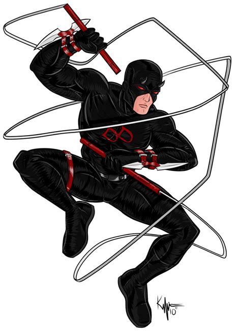 Shadowland Daredevil By Kaufee On Deviantart