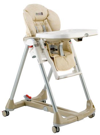 Peg Perego Prima Pappa Diner High Chair 2007 Oatmeal Leatherette