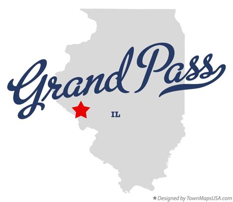 Map Of Grand Pass Il Illinois