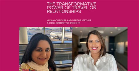 The Transformative Power Of Travel On Relationships