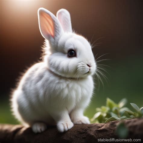 Adorable Furry Rabbit Stable Diffusion Online